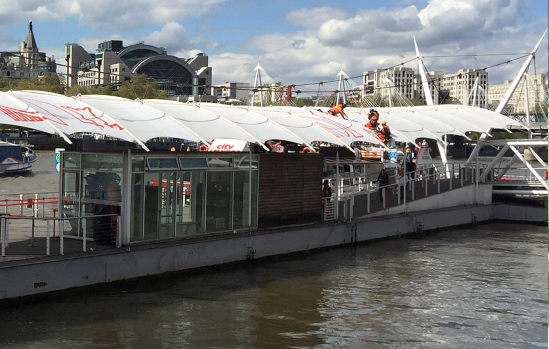 Coca-Cola-Branding-graphics-for-London-Eye-Pier-Canopy-abseiler ...